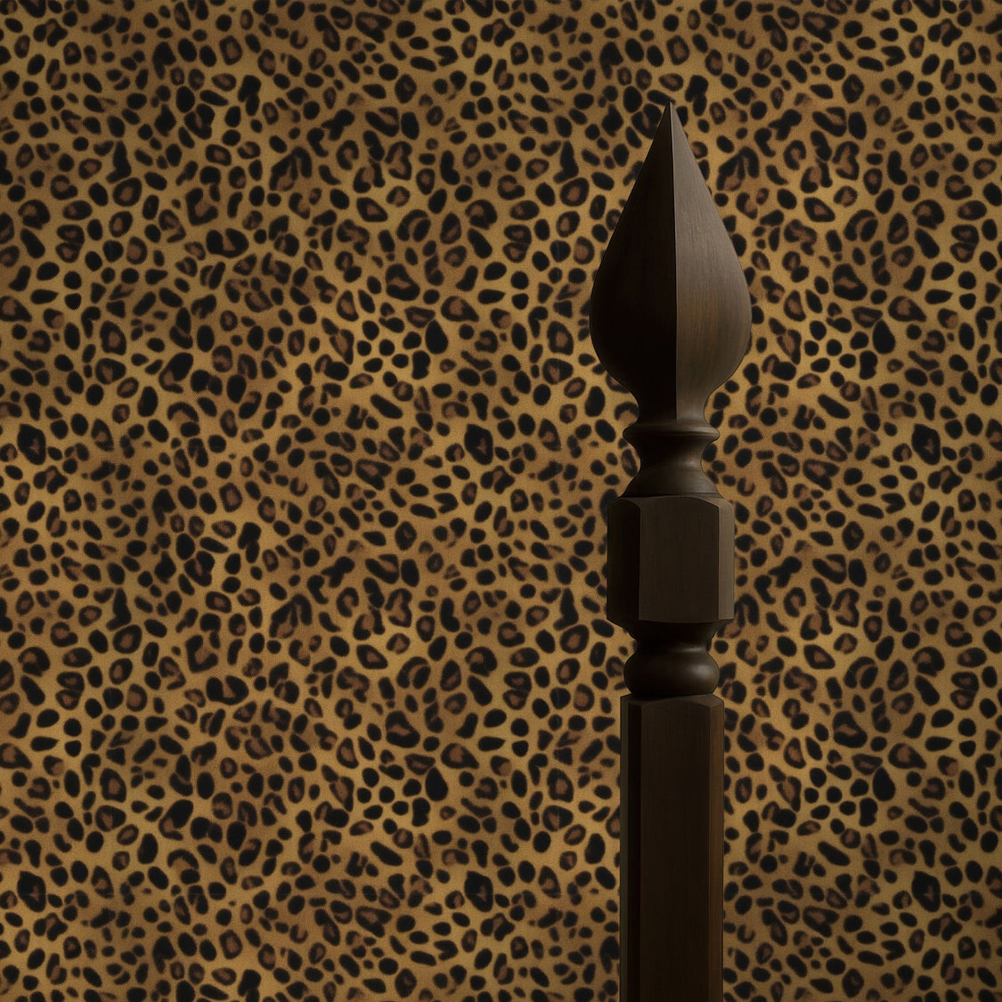 Savannah Chic | Fun Dramatic Leopard Print Wallpaper – Sckribbles