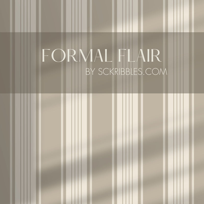 Aristocrat Stripe | Classic Timeless Elegant Traditional Pinstripe Wal ...