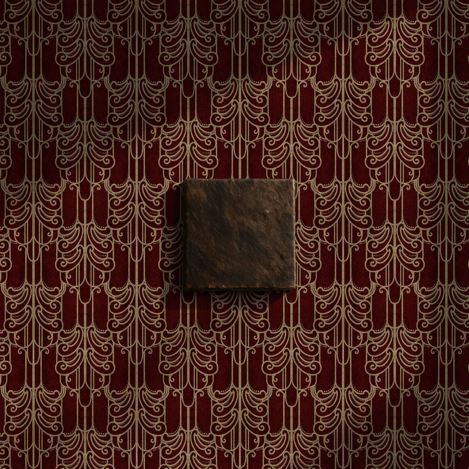 Gritty Luxe | Luxurious Decadent Moody Art Nouveau Wallpaper – Sckribbles