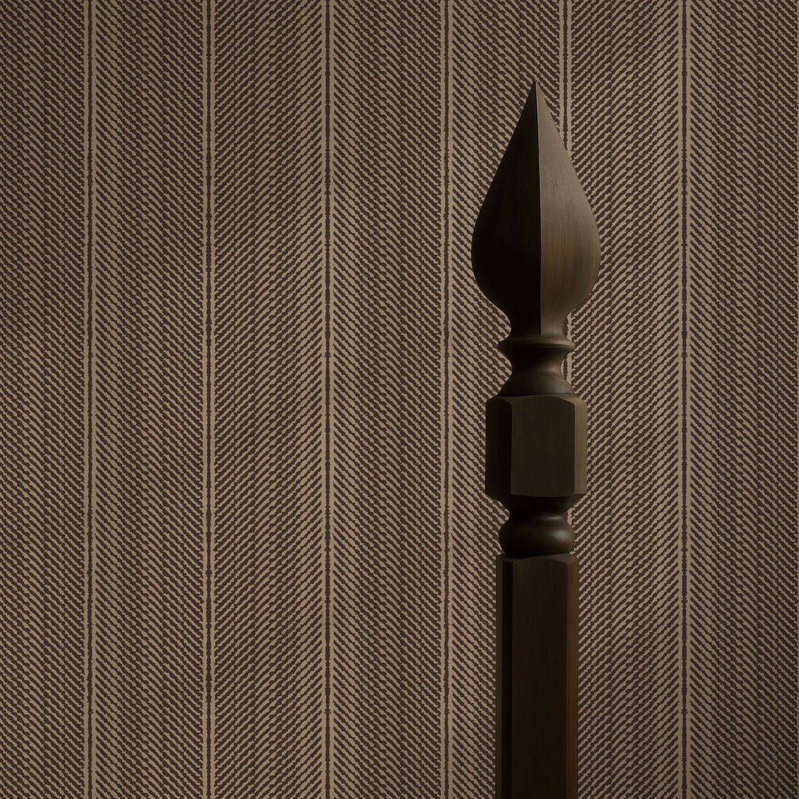 Slantform | Brown Organic Rustic Grunge Striped Wallpaper – Sckribbles