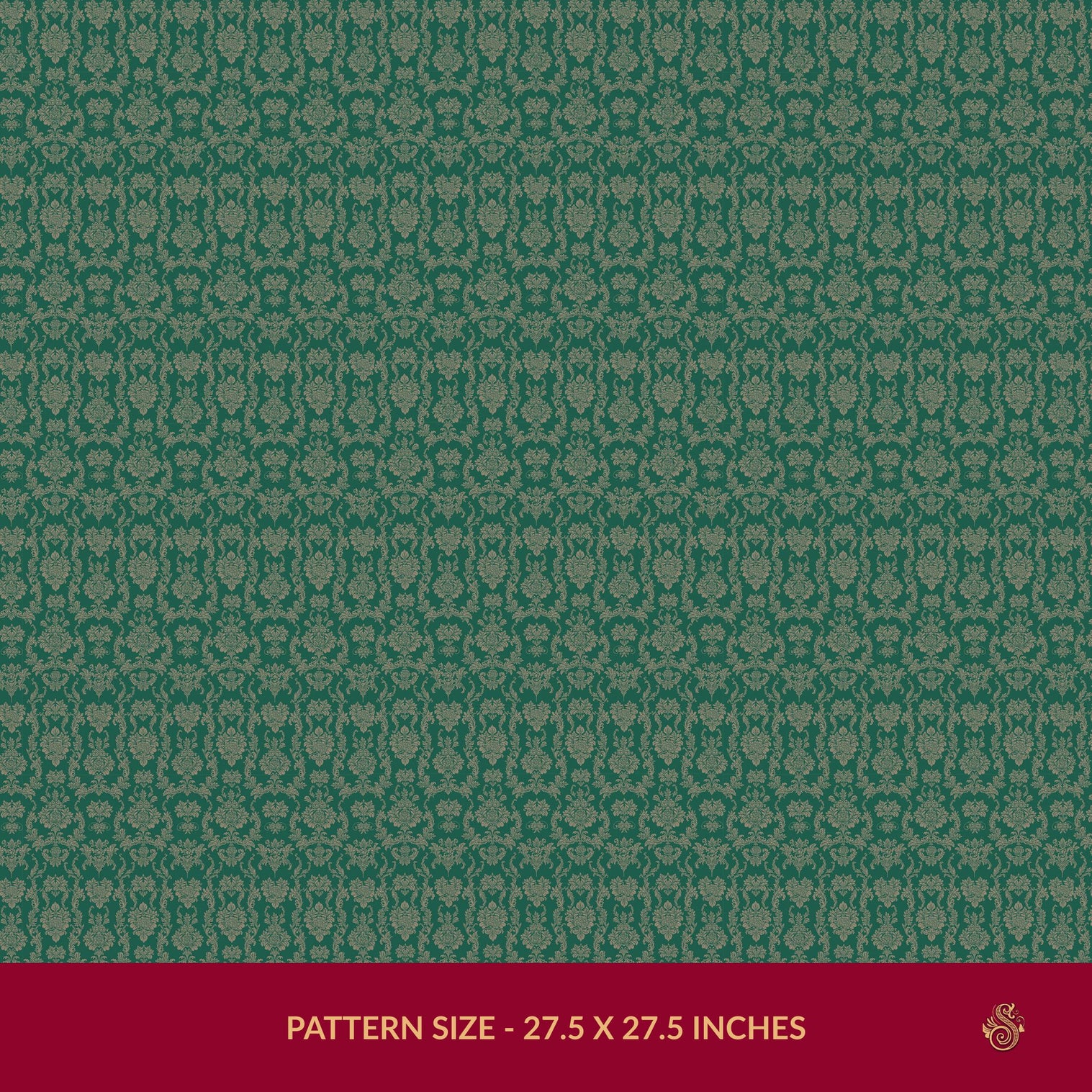 Grand Manor | Vintage Baroque European Damask Wallpaper – Sckribbles