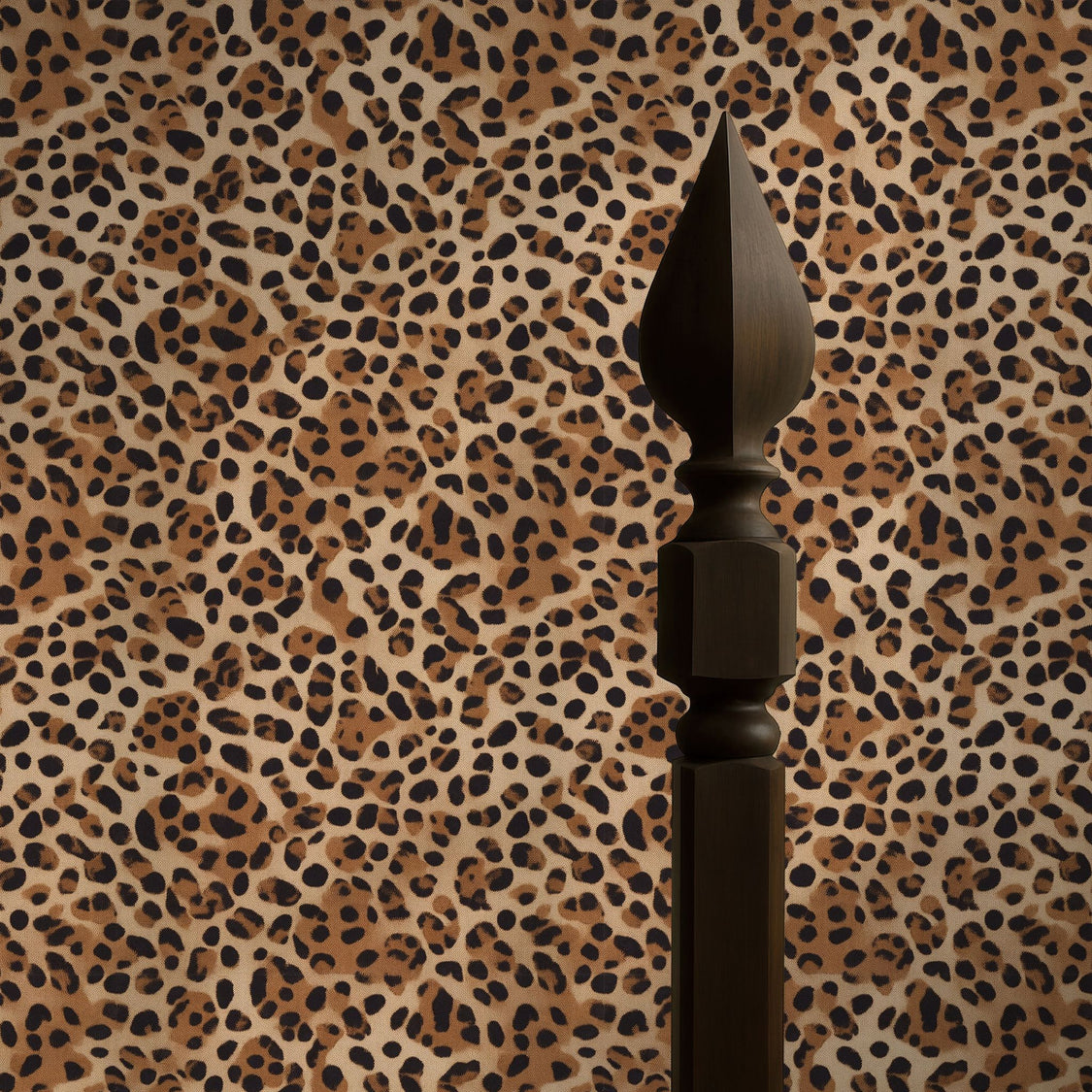 Feline Fancy | Maximalist Leopard Print Wallpaper – Sckribbles