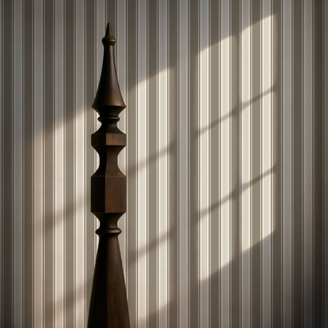 Aristocrat Stripe | Classic Timeless Elegant Traditional Pinstripe Wal ...