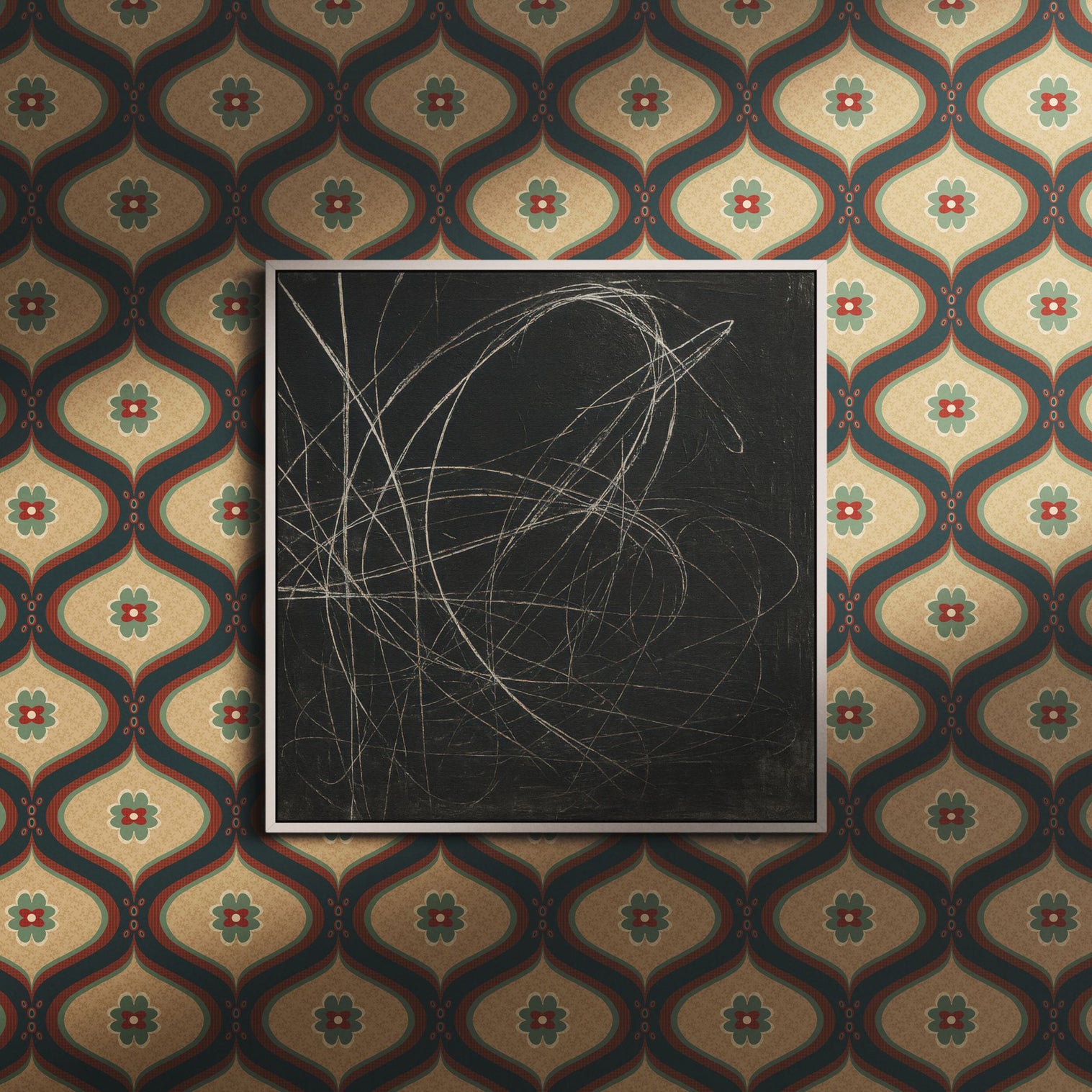 Retro Deco | Cute Vintage Retro Patterned Wallpaper – Sckribbles